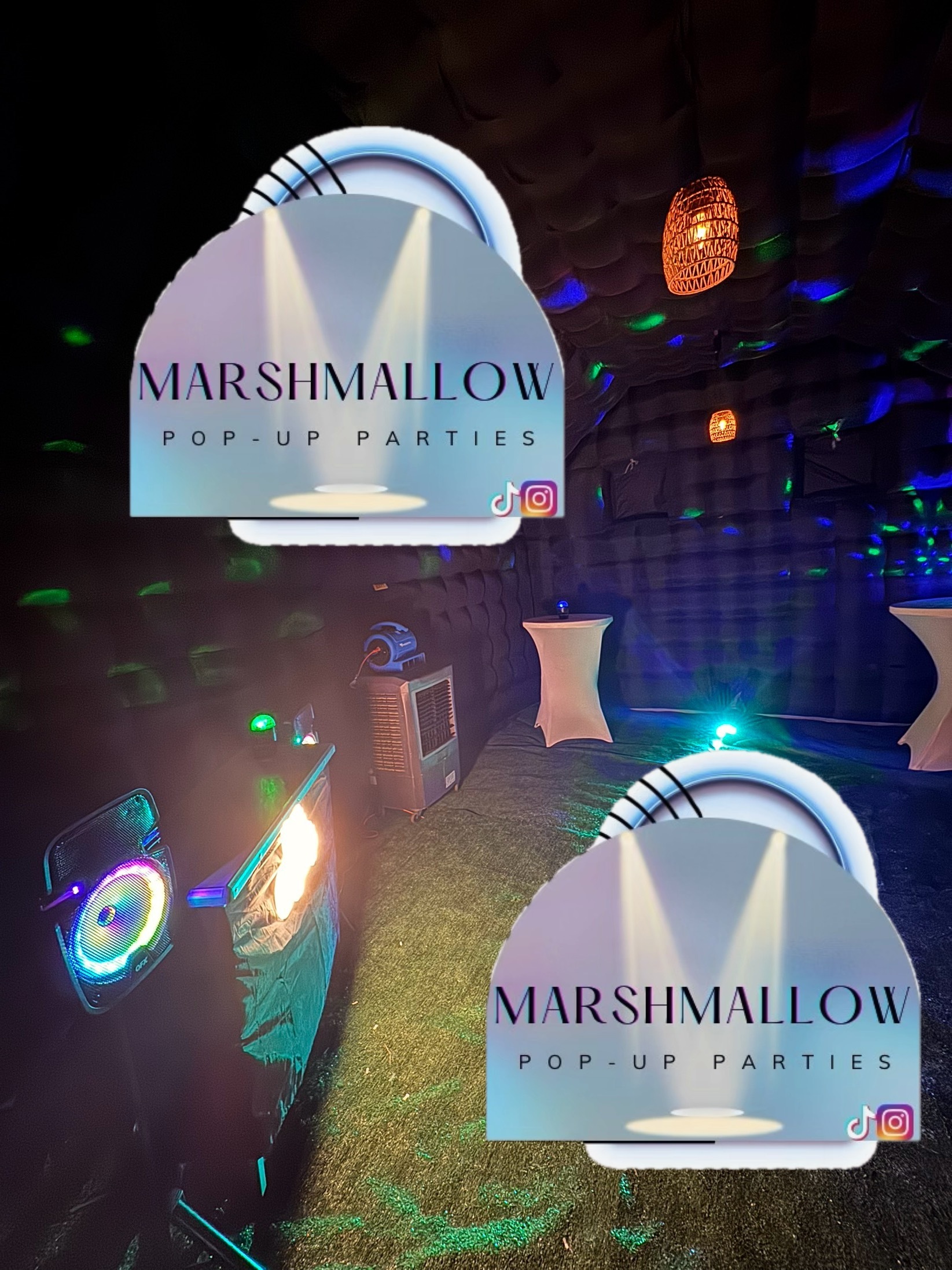 Inflatable Nightclubs in Dallas, TX| Marshmallow Popup Parties